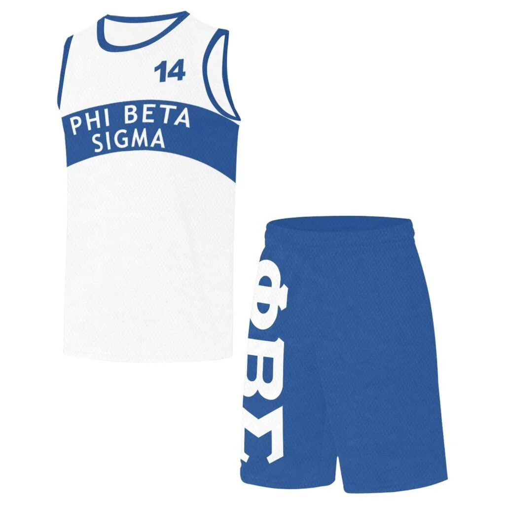 Phi Beta Sigma Men's Basketball Tracksuit - Divine Nine Designs