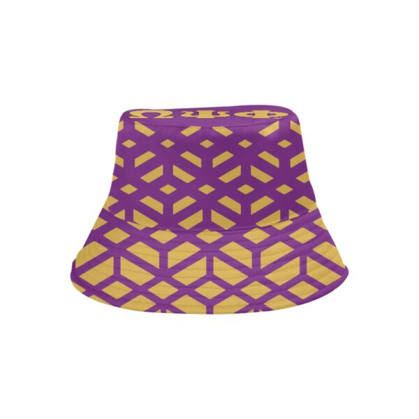 Omega Psi Phi All Over Print Bucket Hat - Divine Nine Designs