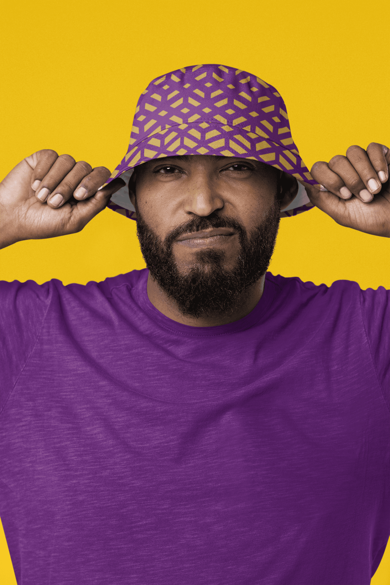 Omega Psi Phi All Over Print Bucket Hat - Divine Nine Designs