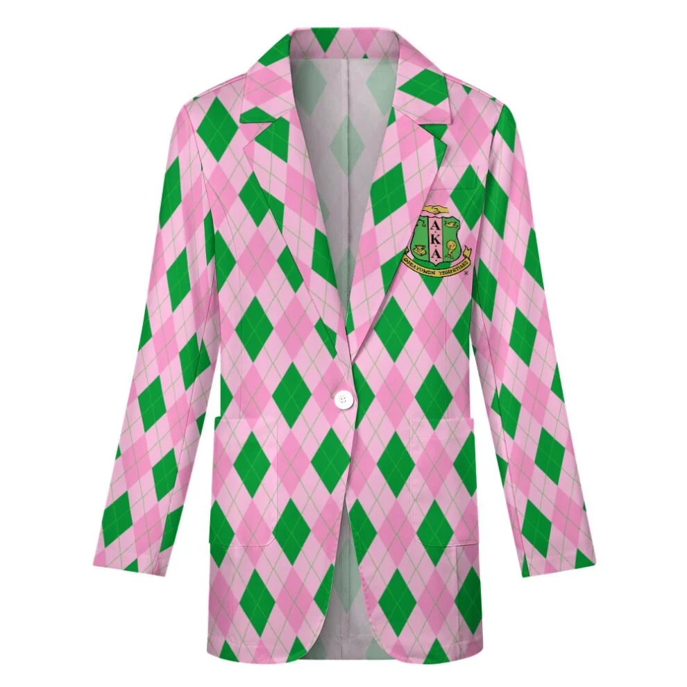 Alpha Kappa Alpha Pattern Suit - Divine Nine Designs